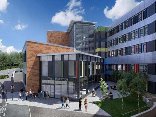 Work commences at Queen Alexandra Hospital - Stepnell