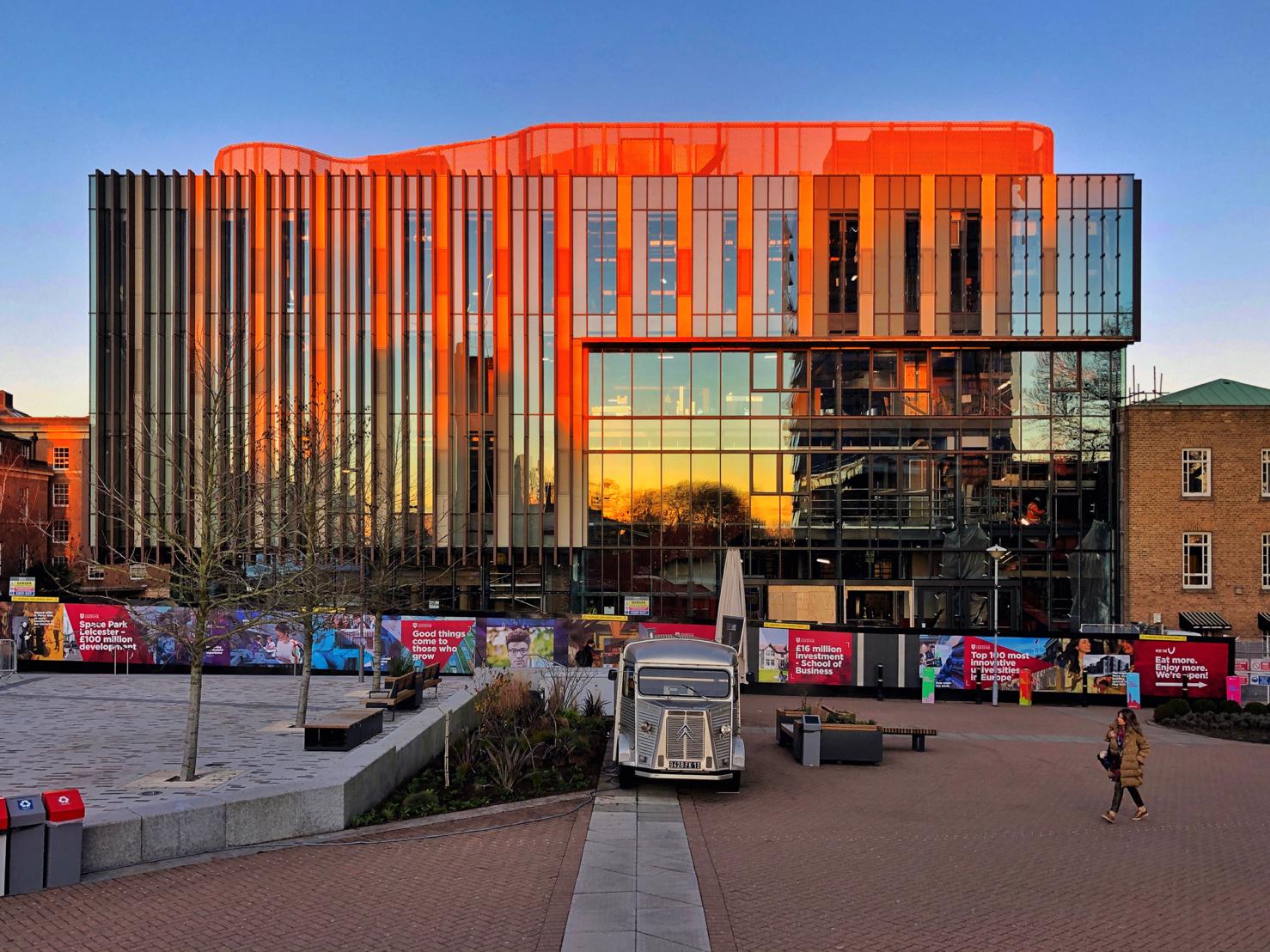 Percy Gee Building, University of Leicester - Stepnell