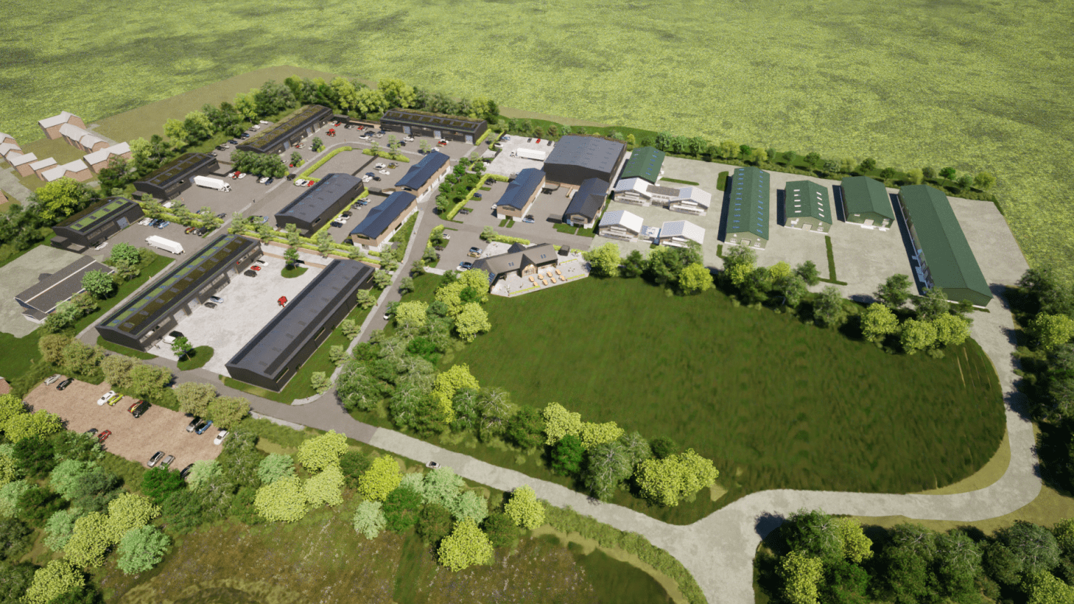 Expansion Works Underway at Hazeley Enterprise Park - Stepnell